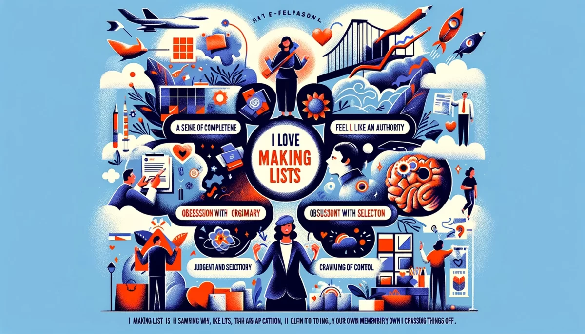 Eight Reasons We Love Making Lists